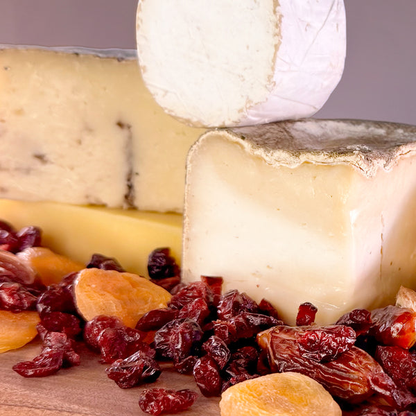 Gourmet Cheese Gift Basket - Classic Red Tin with 5 Artisan Cheeses ...