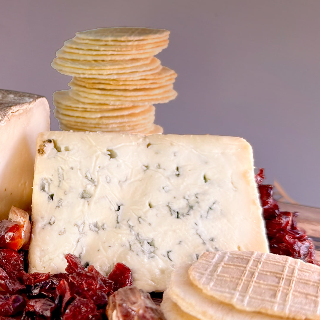 Gourmet Cheese Gift Basket - Classic Red Tin with 5 Artisan Cheeses ...
