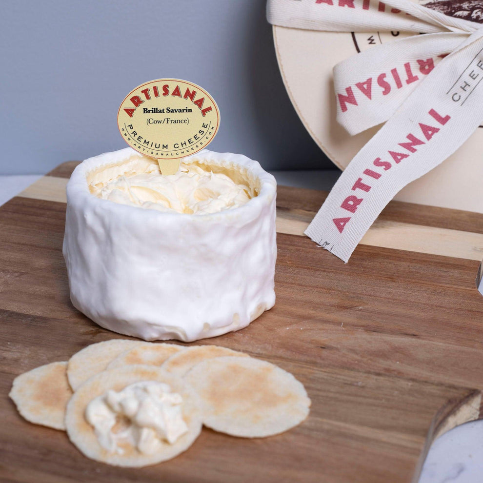 Brillat-Savarin, Natural Rind | Triple-crème brie-style cheese, France ...