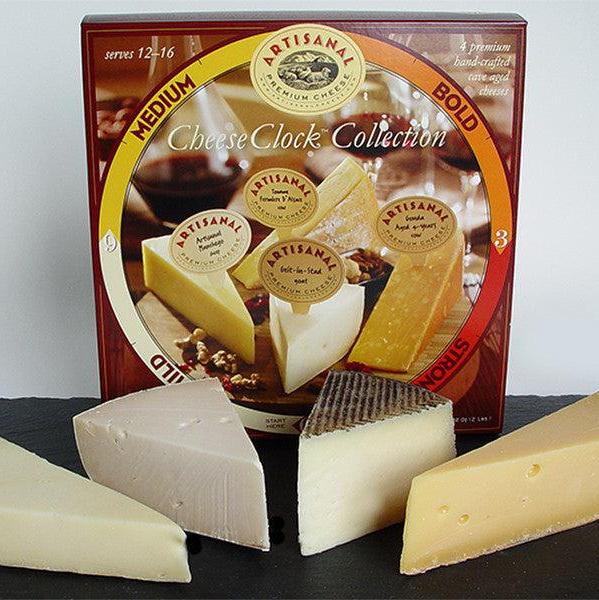 Artisanal Cheese CheeseClock® All-in-One | Gourmet Cheese Assortment ...